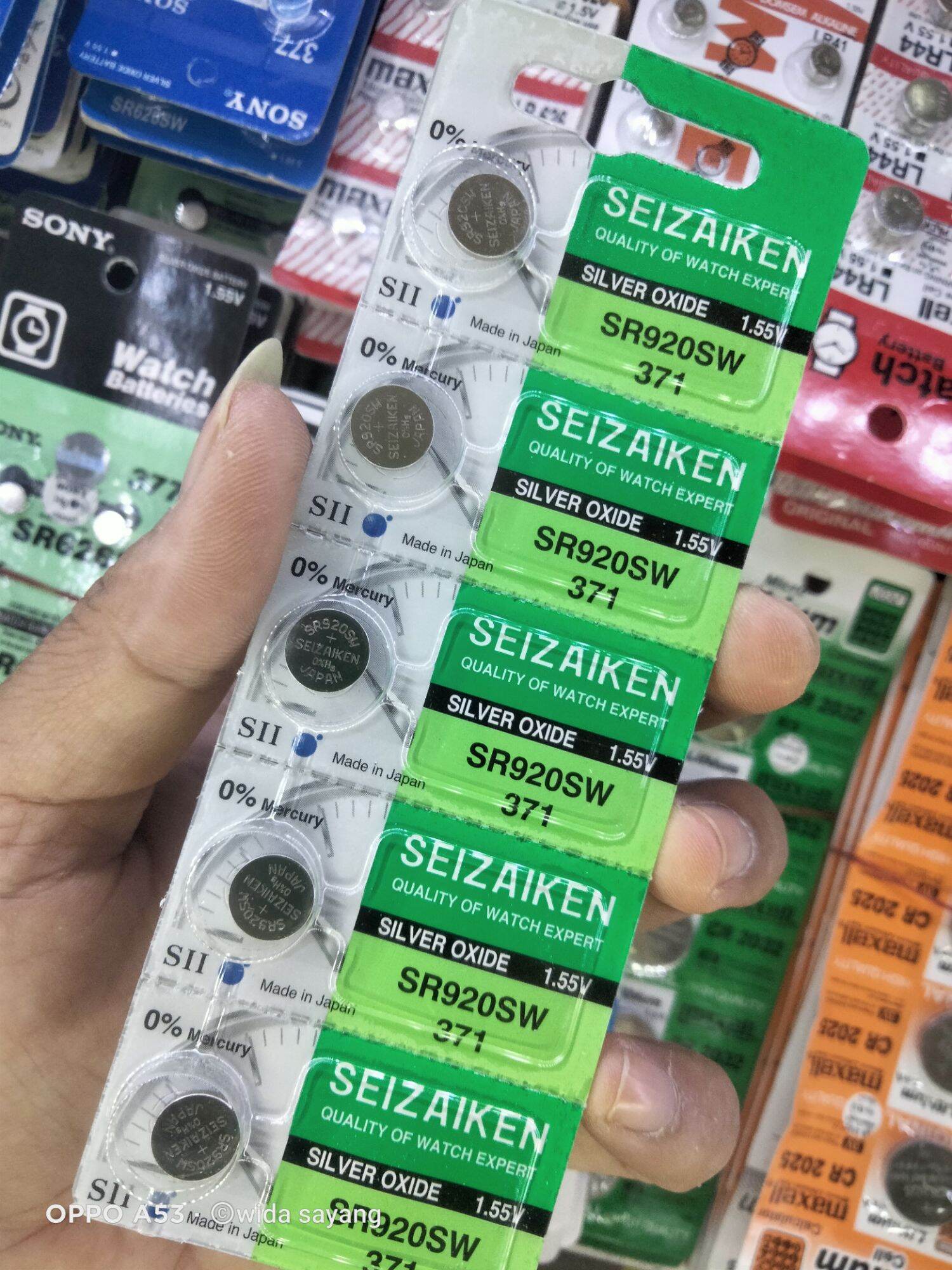 Baterai Jam Tangan Seizaiken SR920SW 920 371 seiko | Lazada Indonesia