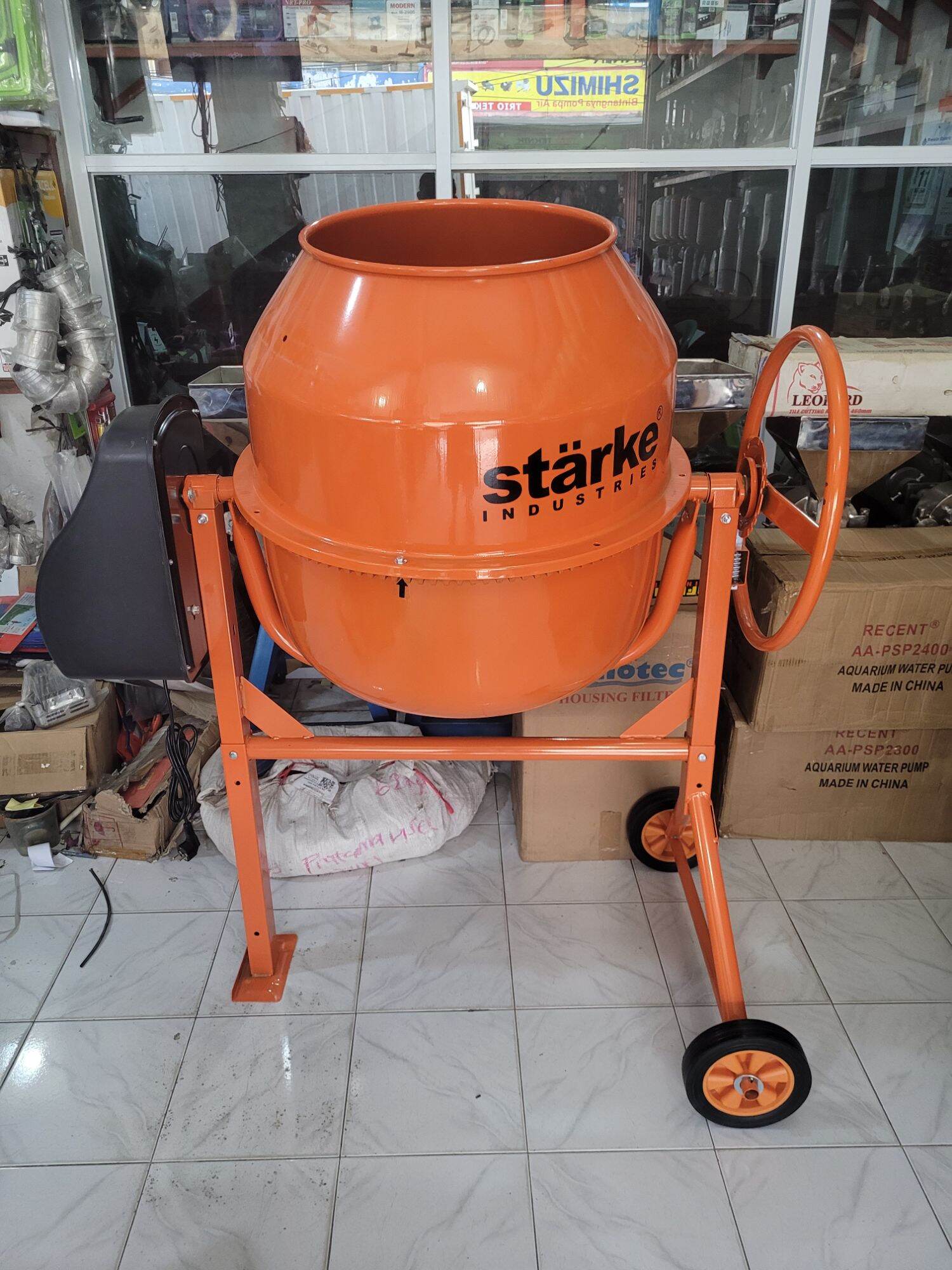 Mesin Molen Pengaduk Semen STARKE CS200 200Liter Concrate Mixer | Lazada Indonesia