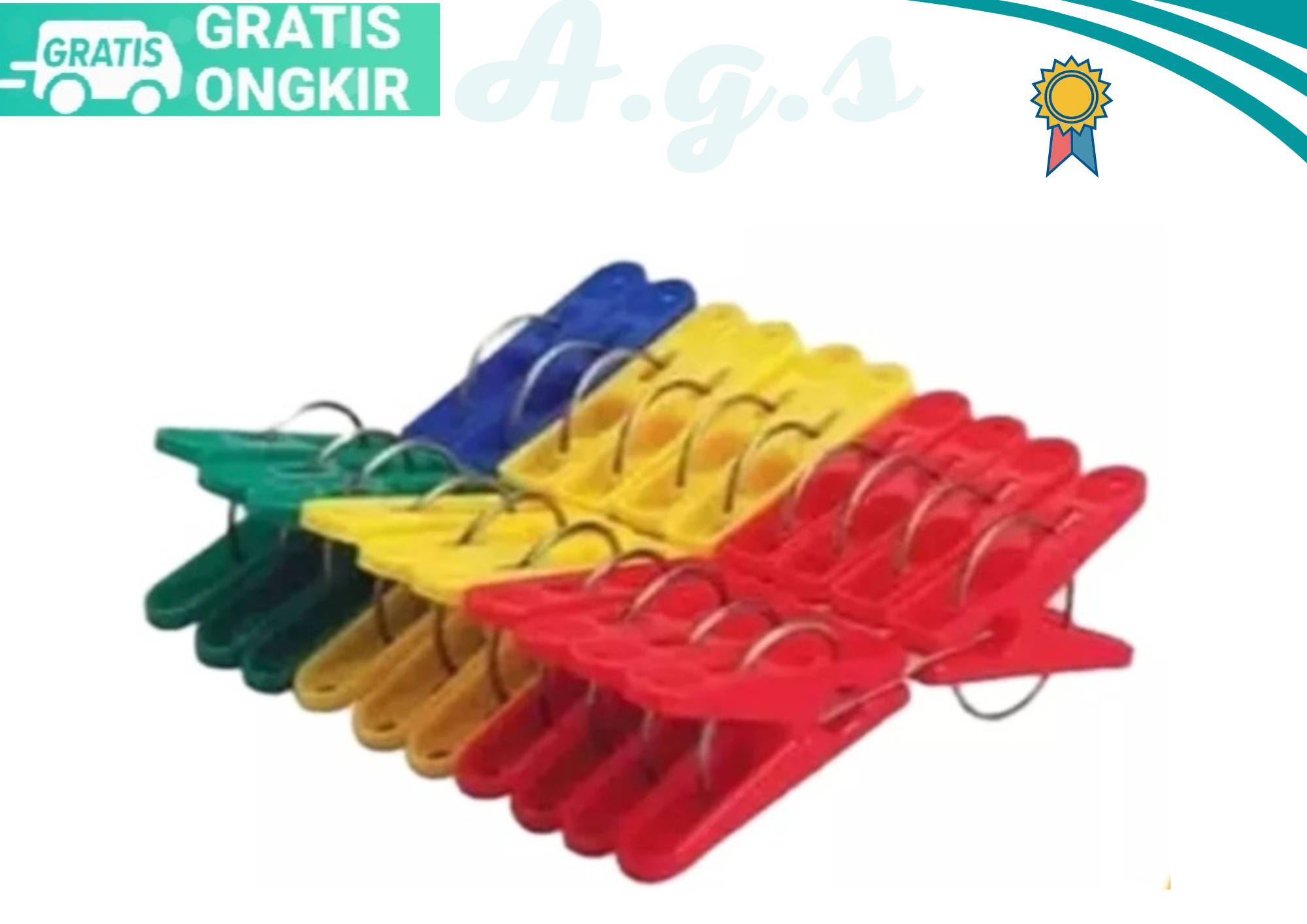 Capitan Jemuran Baju - 1 Pak Isi 20 Pic - Capitan Baju Jemuran ...