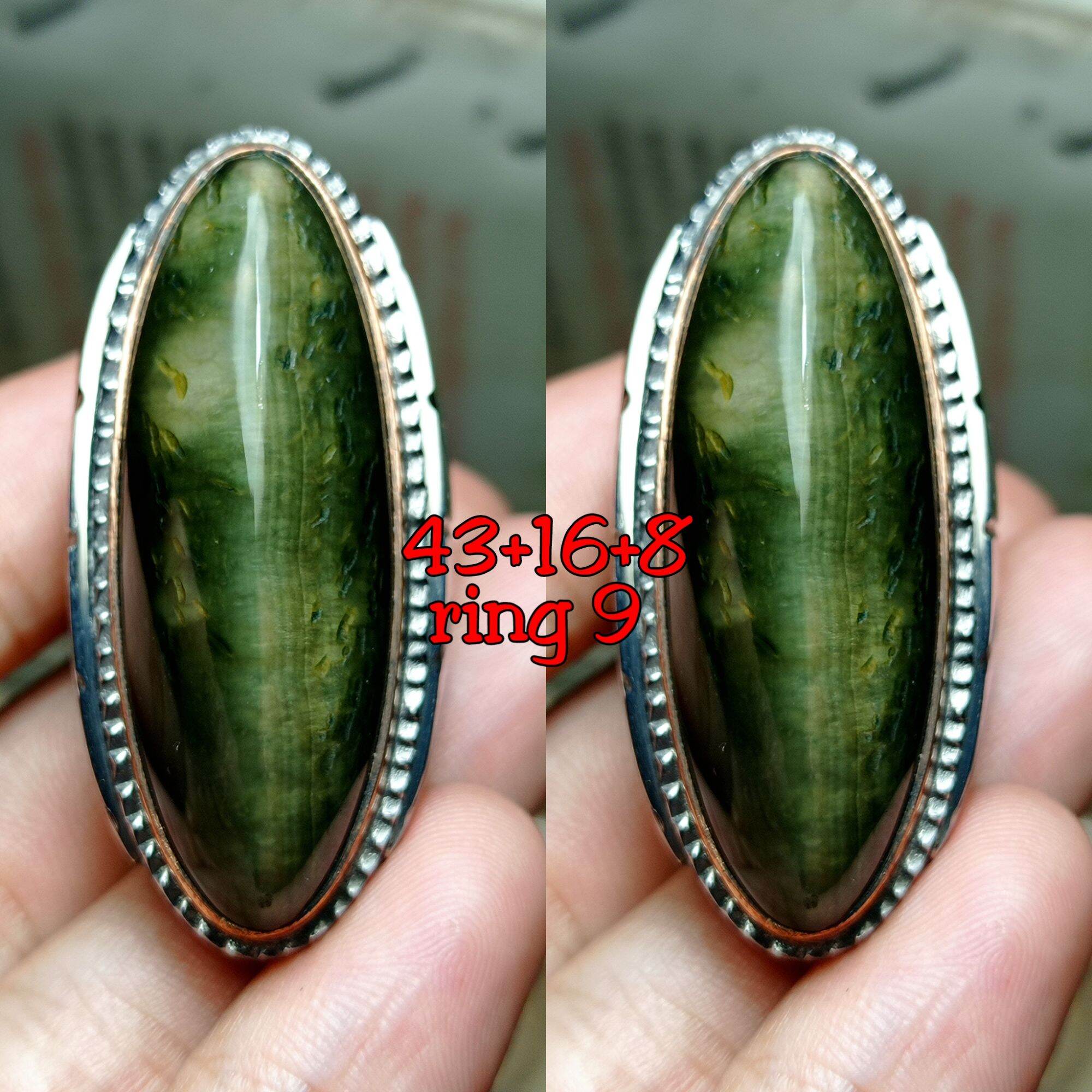 Batu Akik Pandan Ijo Lumut | Lazada Indonesia