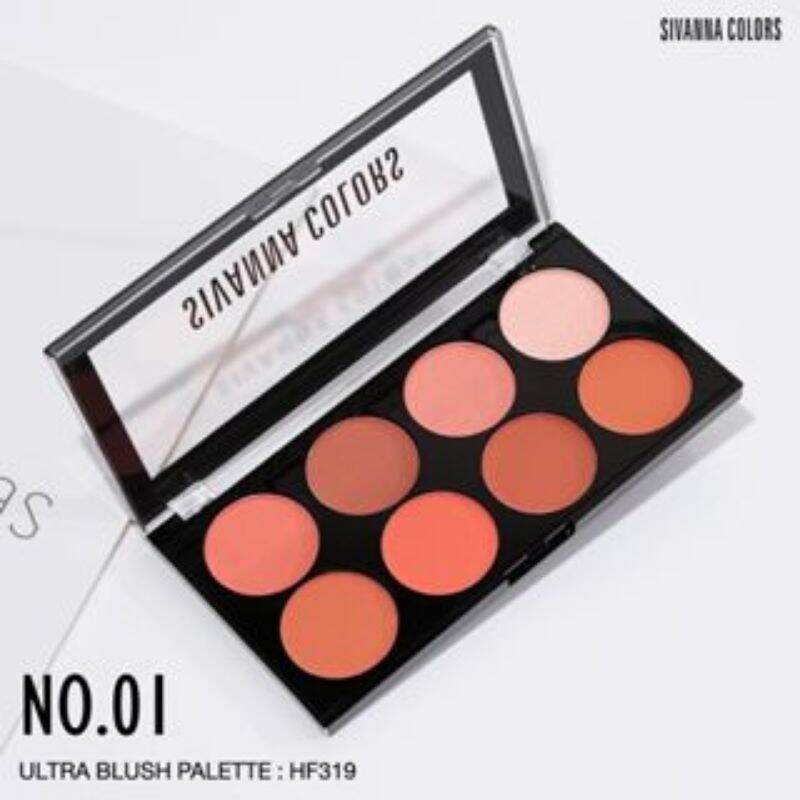 SIVANNA COLOR BLUSH ON PALLETE / SIVANNA COLOR Eyeshadow | Lazada Indonesia
