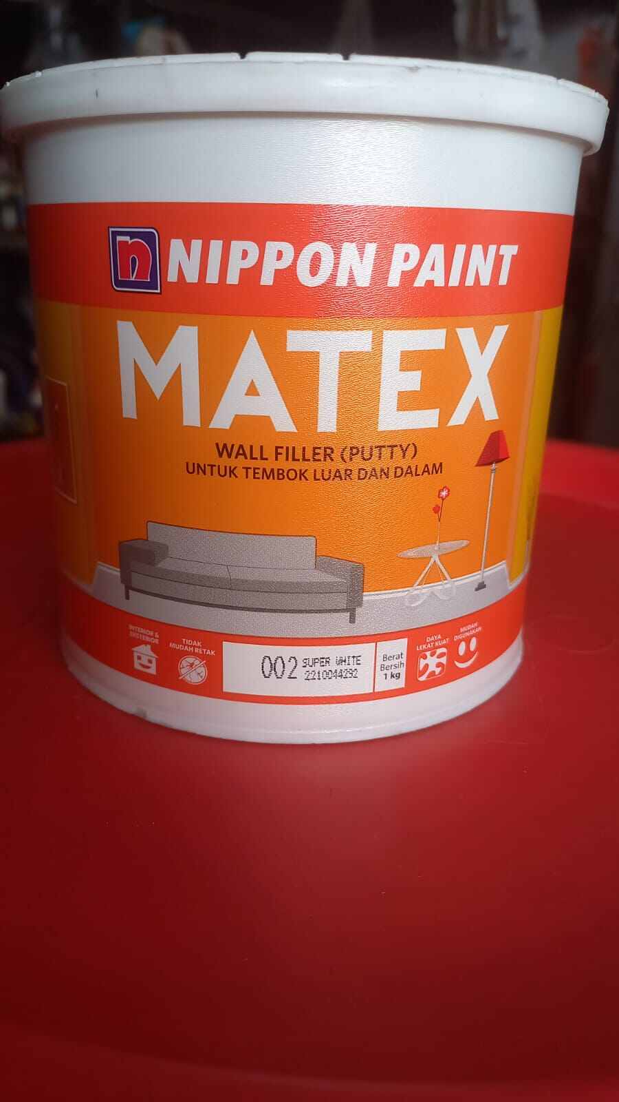 Plamur Plamir Dempul Matex Nippon Paint 1Kg | Lazada Indonesia