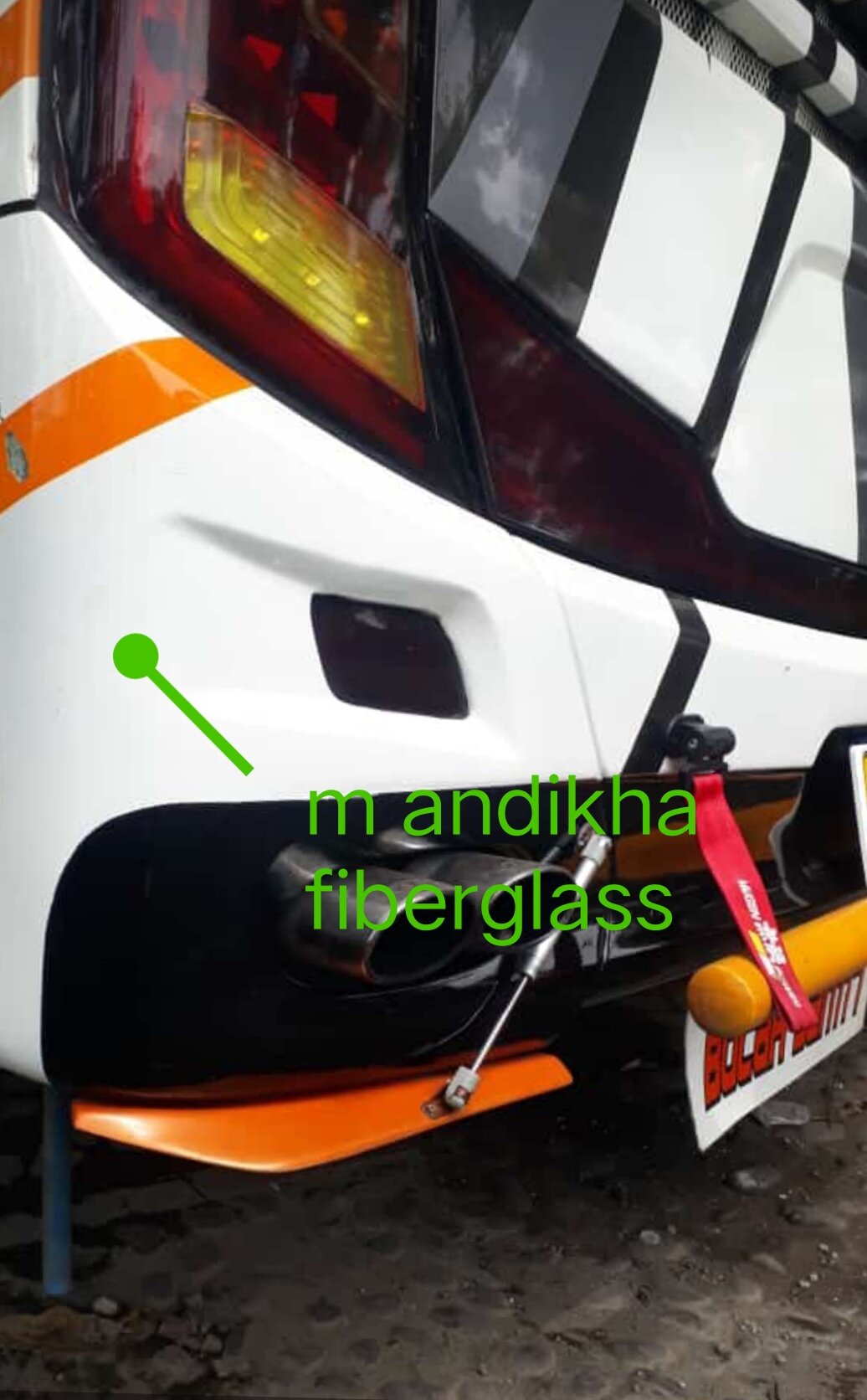 winglet bus bagian belakang kanan kiri | Lazada Indonesia