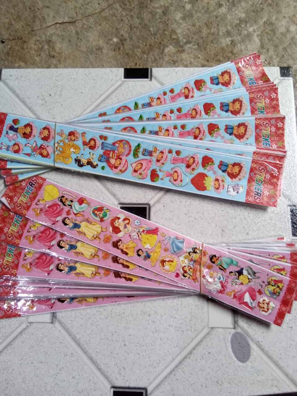 stiker panjang, panjang 36 cm, 1 pak isi 50pcs | Lazada Indonesia