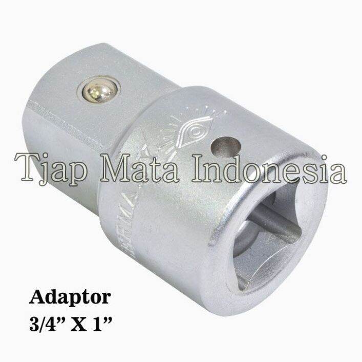 Adaptor Socket 3/4 to 1 Sambungan Shock 3/4 inch x 1 inch Tjap Mata ...