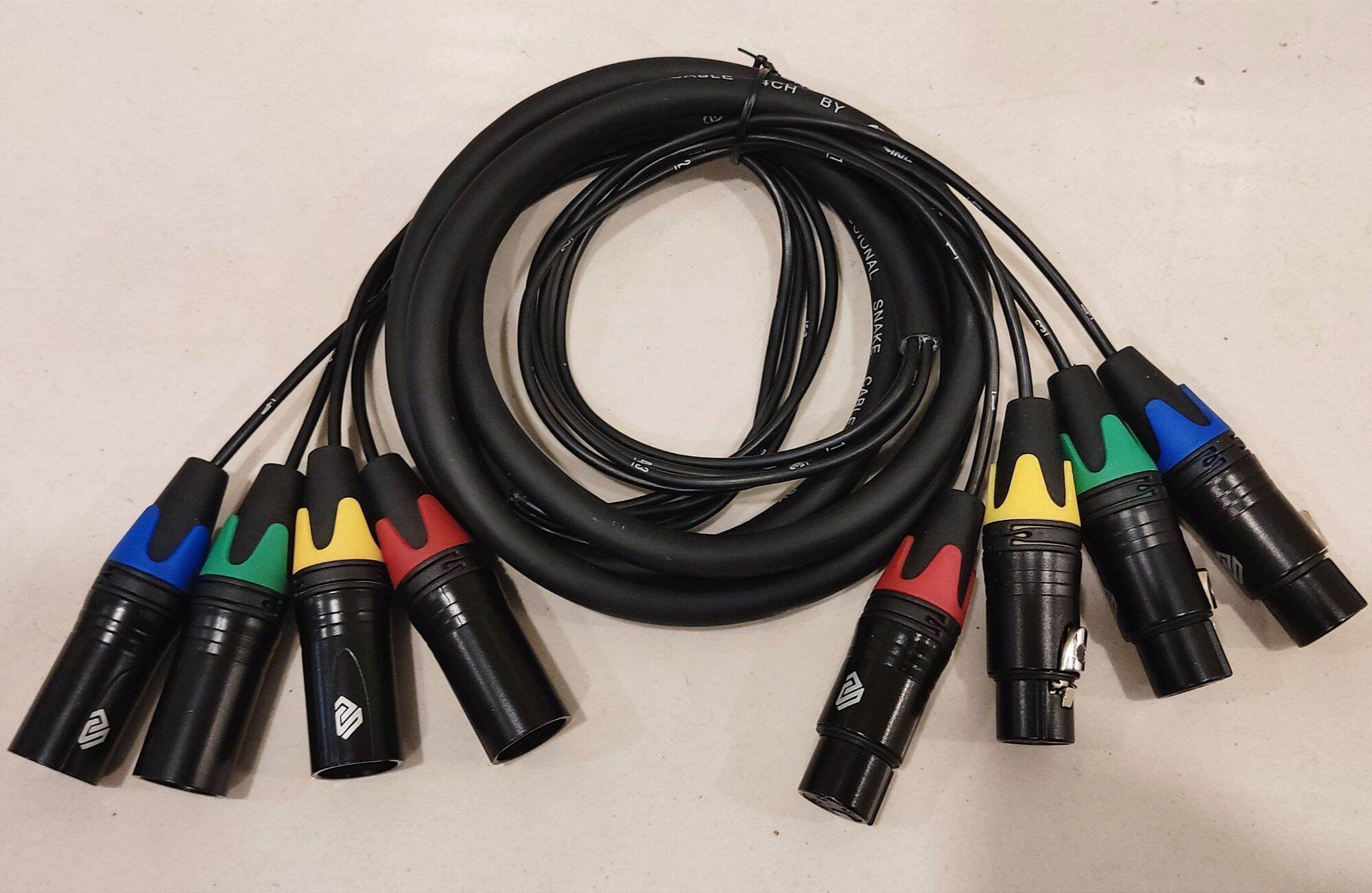 Kabel Snake 4 channel + Jack Canon SC Original Male Female Panjang 1 s ...