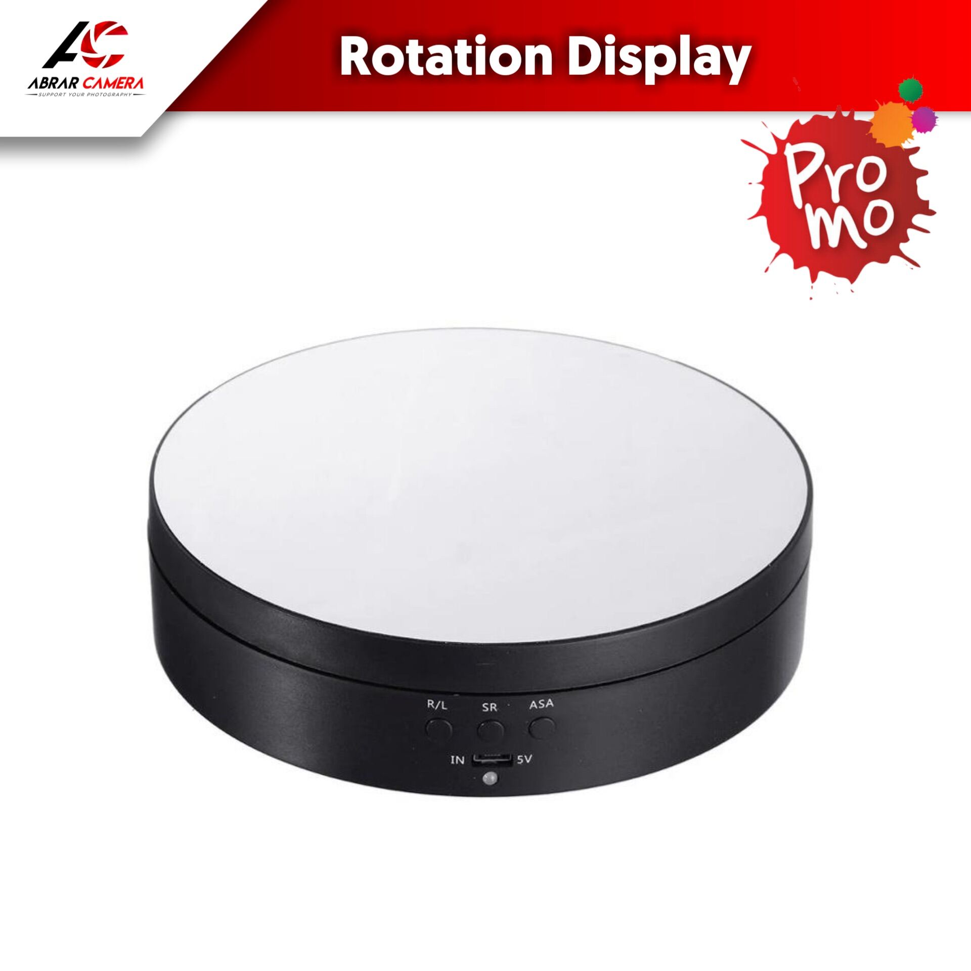 Rotating Display Fotografi Putar Photo Video Produk Stand Product Foto ...