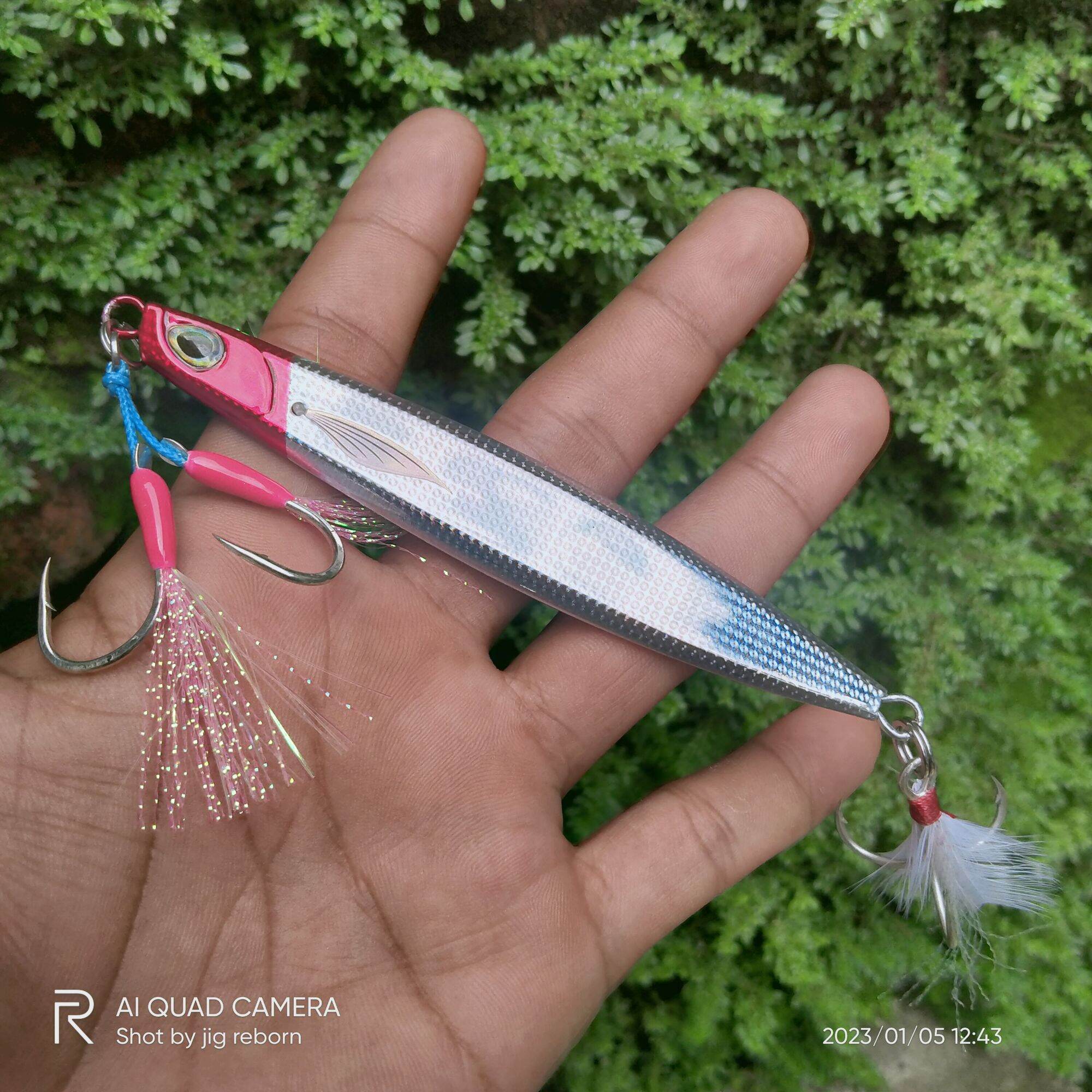 Metal jig 70 gram spesialis tenggiri GT jig umpan metal jig 70gram plus ...