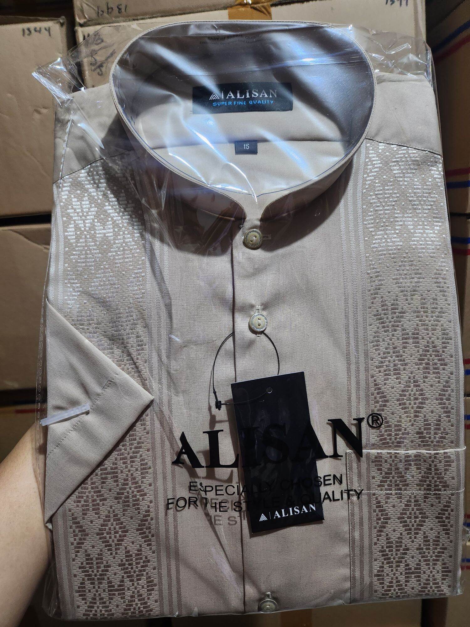 Koko Alisan Bordir Tangan Pendek Reguler Fit | Lazada Indonesia