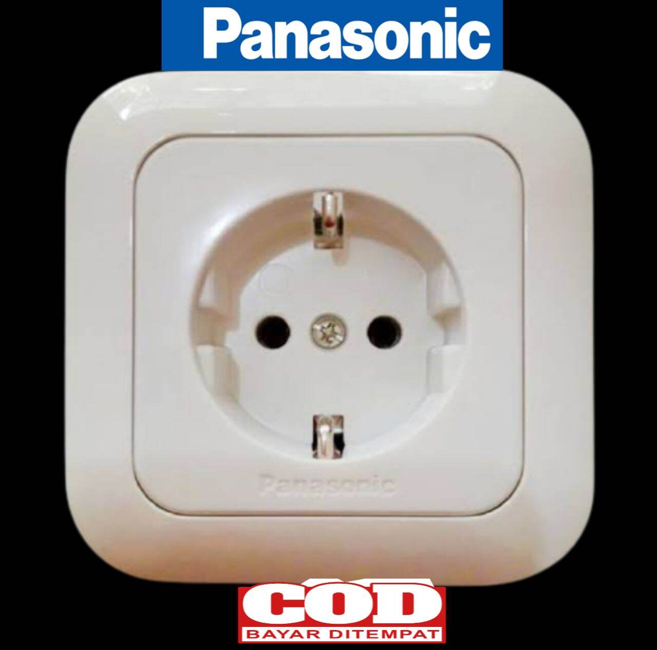 Stop kontak dinding tanam Panasonic, terminal listrik tqnam panasonic ...