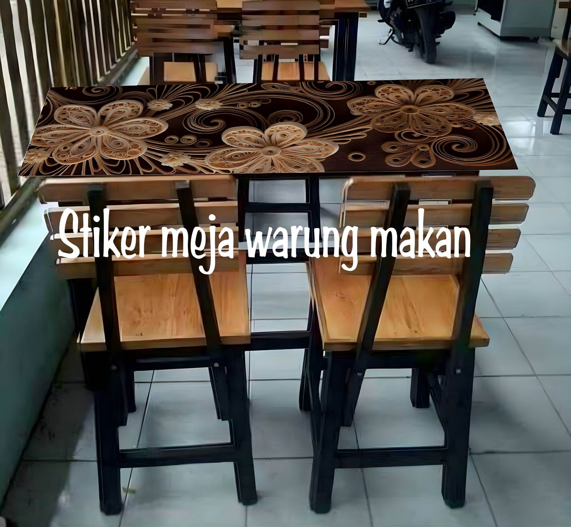 STIKER MEJA WARUNG MAKAN | Lazada Indonesia