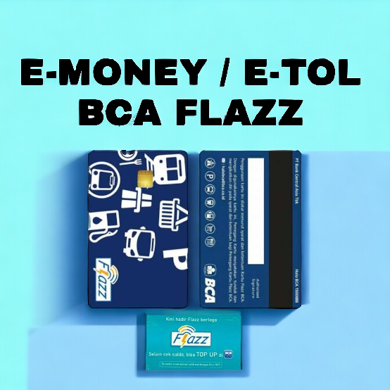 Kartu Emoney BCA FLAZZ Etoll GEN 2 / TOP UP MELALUI HAPE | Lazada Indonesia