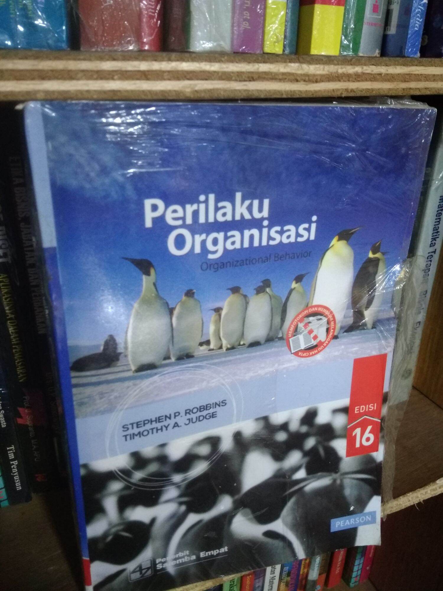 Buku Prilaku Organisasi edisi 16#Stephen P.Robbins | Lazada Indonesia Buku Prilaku Organisasi edisi 16#Stephen P.Robbins | Lazada Indonesia