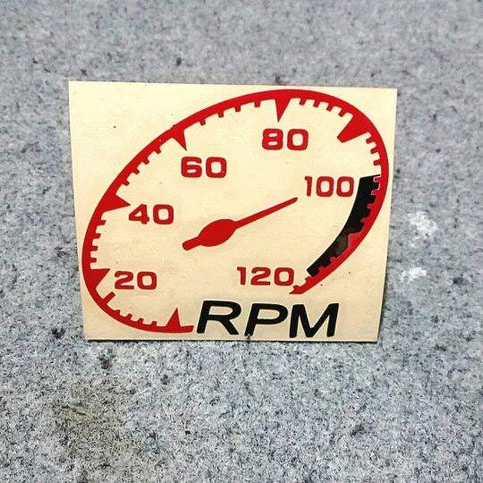 stiker cutting model RPM Speedo meter | Lazada Indonesia