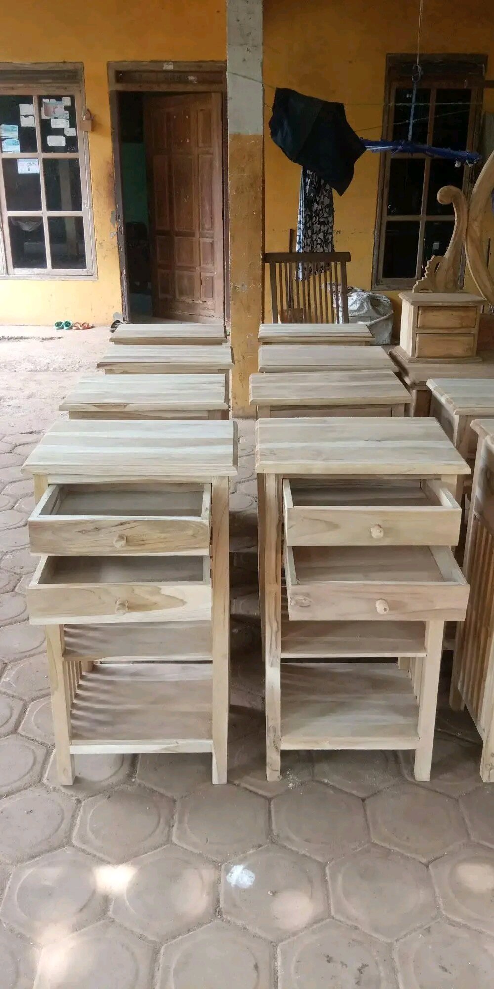 Meja Dispenser Kayu Jati - Meja Galon Tempat Galon Kayu Jati | Lazada ...