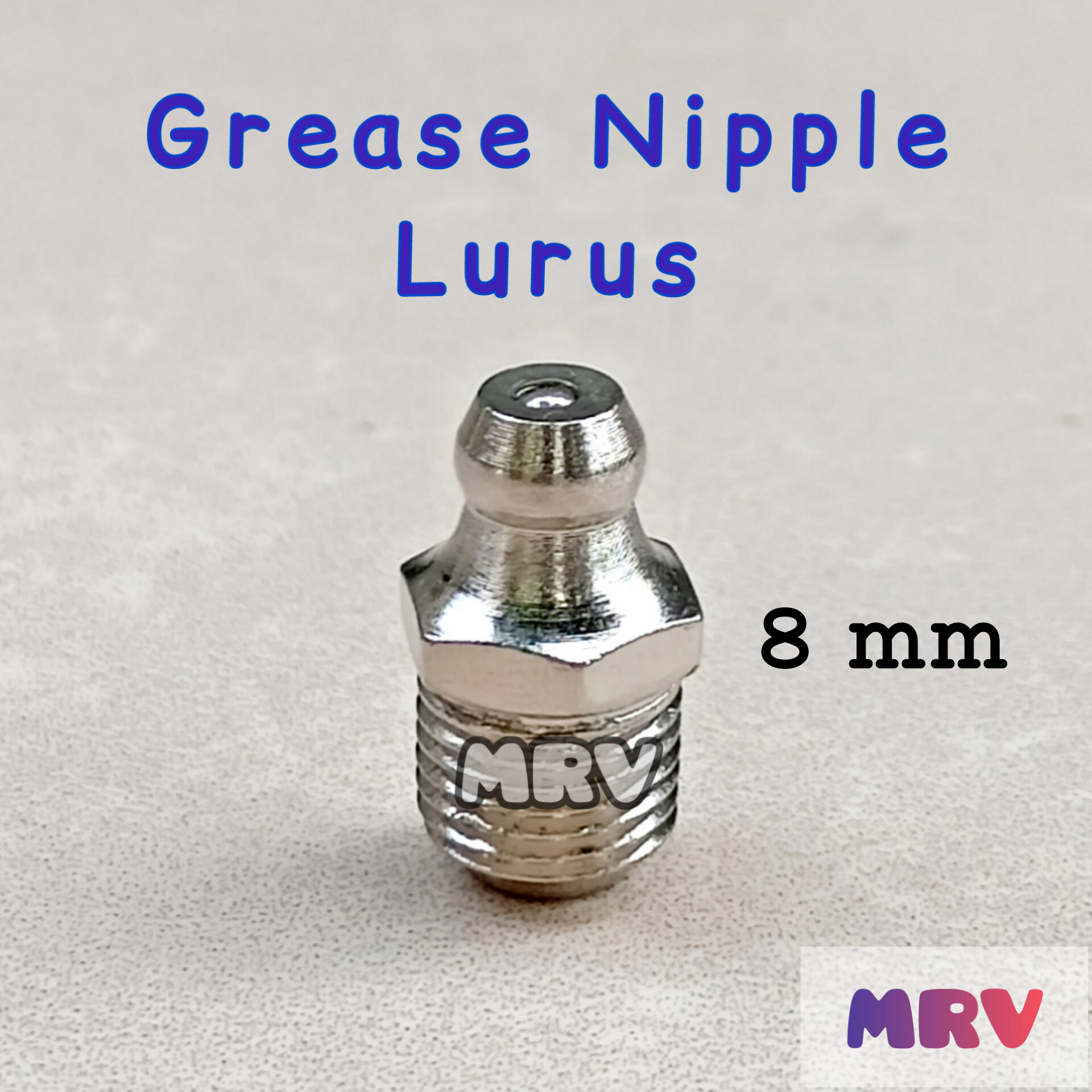8mm Grease Nipple / Napel Grease (Steel) 8mm Straight / Lurus | Lazada ...