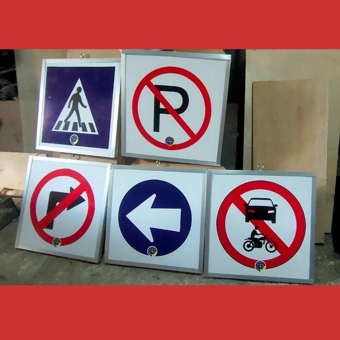 rambu lalu lintas display tanda parkir | Lazada Indonesia