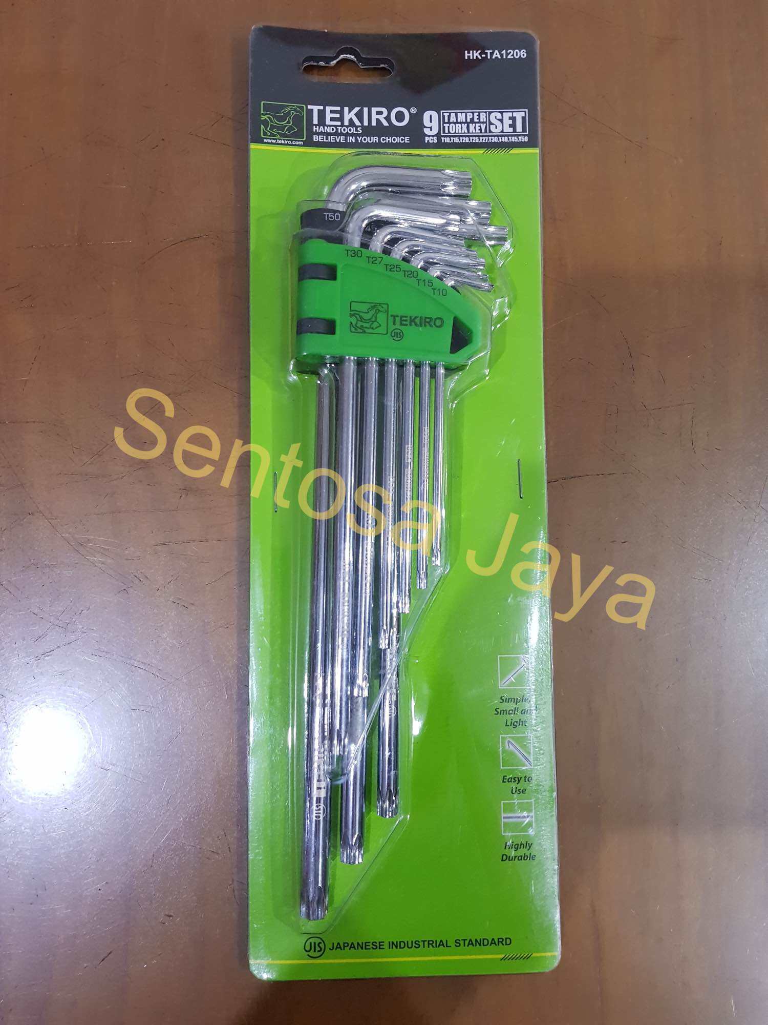 Kunci L Bintang Lubang / Tamper Torx Key Set Tekiro 9 pcs pc | Lazada Indonesia