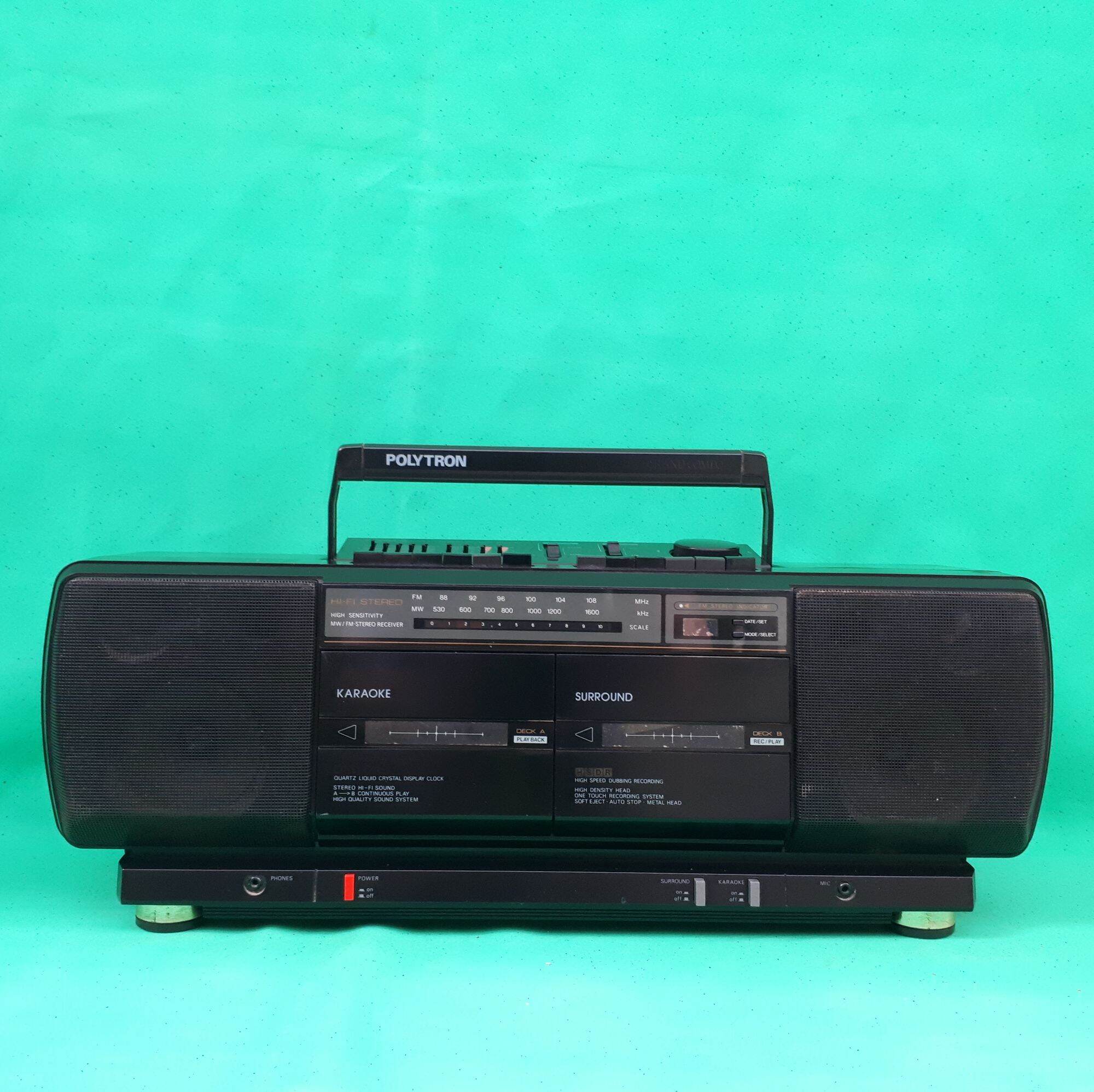 radio polytron psc 37k istimewa radio normal tape A normal tape B ...