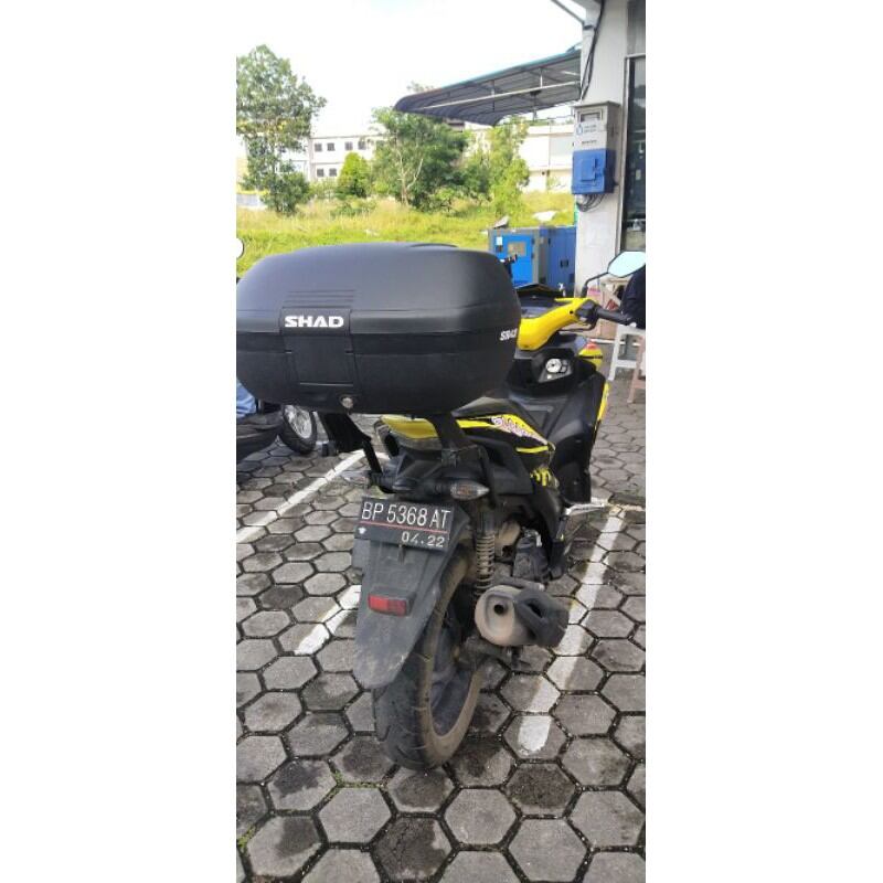 Bracket box YAMAHA AEROX 155 old / aerox connected breket top box HRWR ...