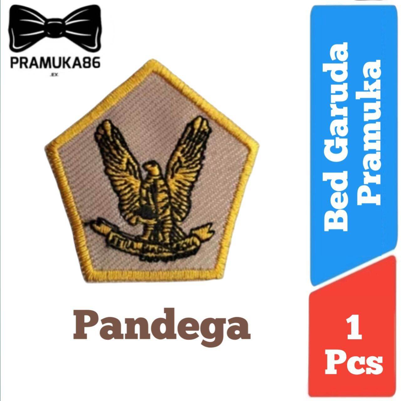 Badge Bed Logo Garuda Pramuka Bordir / Tanda Harian Pramuka Garuda ...