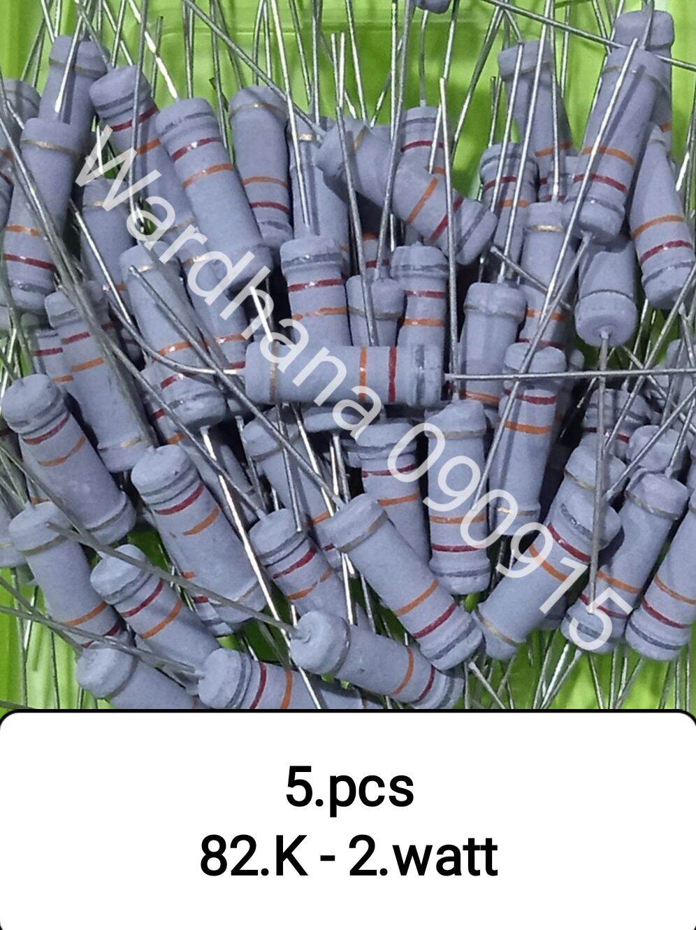 Resistor 82k 2 Watt Resistor 2 Watt 82 Kilo Ohm 5 Pcs Lazada Indonesia