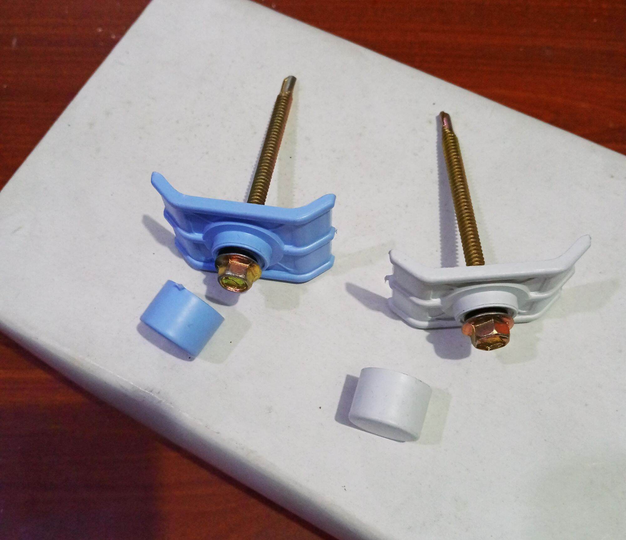 Sekrup Alderon / Roffseal + Baut Alderon Roofing 7 cm ( putih dan biru ...