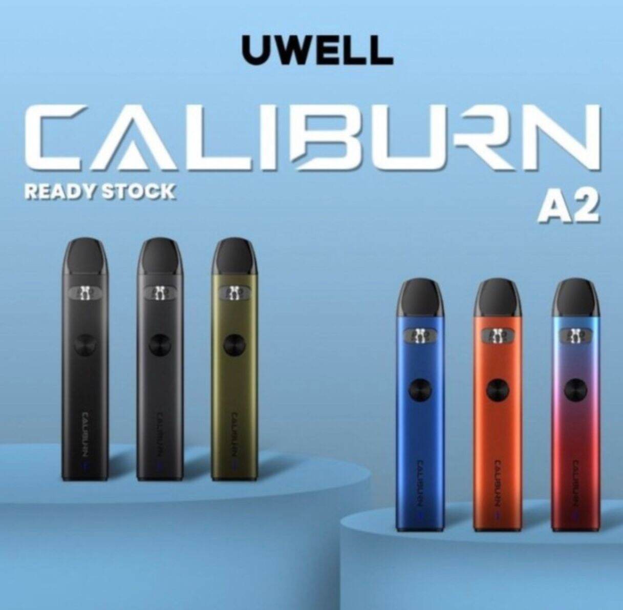 Vape Uwell Caliburn A2 Authentic 1000% pod mod vapor vaporizer | Lazada ...