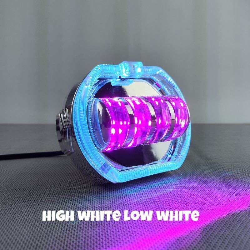 BIGSALE Lampu Utama Biled Mode Daymaker Projie Biled 4 LED 8D Plus ... BIGSALE Lampu Utama Biled Mode Daymaker Projie Biled 4 LED 8D Plus ...