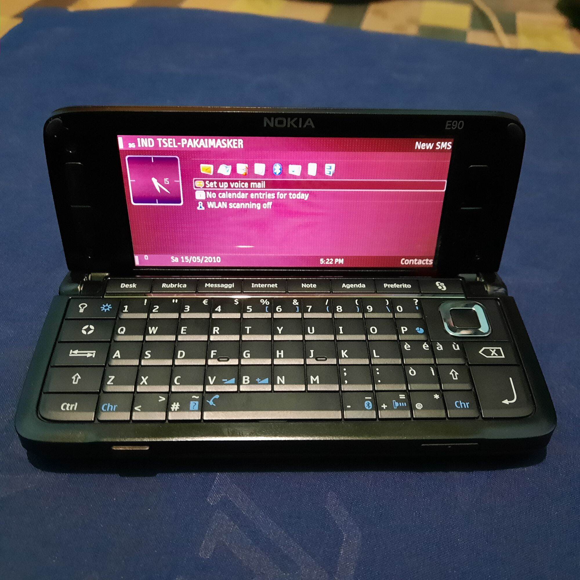 Nokia E90 communicator original fisik lumayan mulus fungsi normal ...