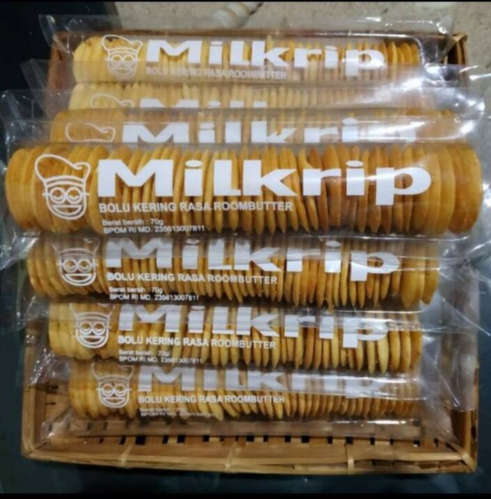 milkrip bolu kering rasa roombutter 70g | Lazada Indonesia