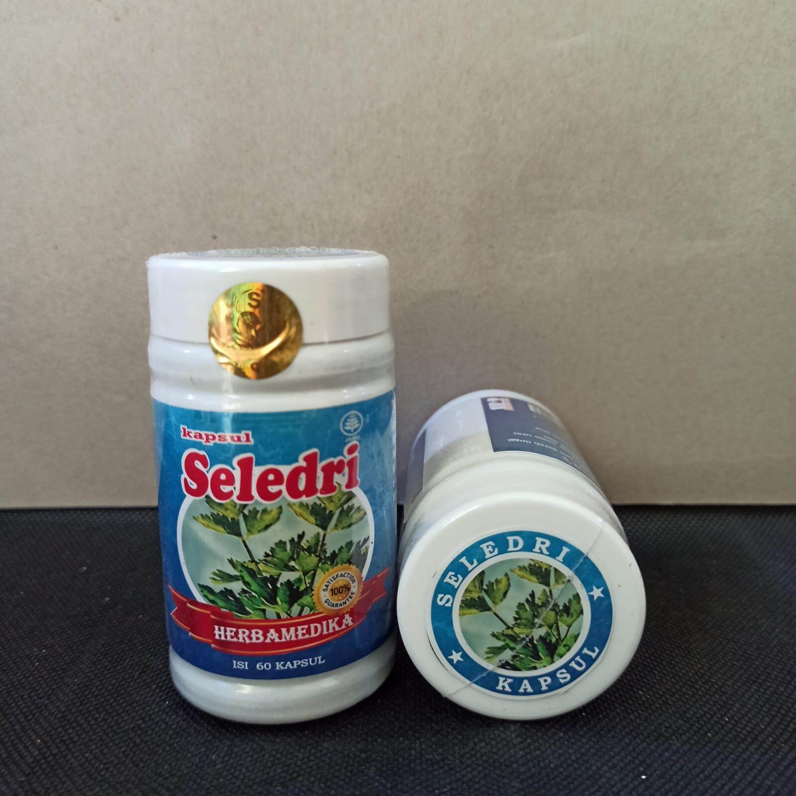 KAPAN SELEDRI ISI 60 KAPSUL HERBAMEDIKA | Lazada Indonesia
