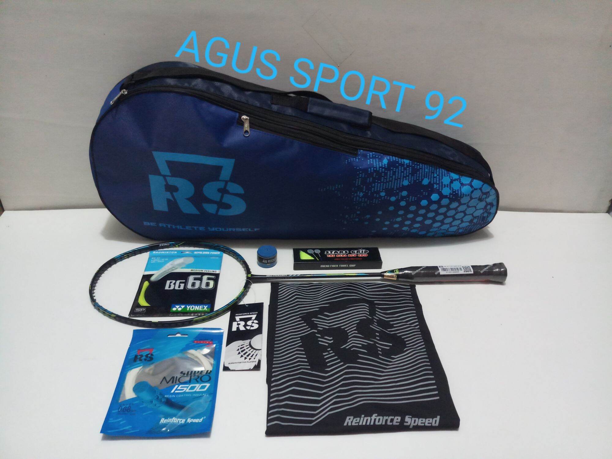 RAKET BADMINTON ORIGINAL RS ISO POWER 777 (MADE IN DENMARK) | Lazada ...