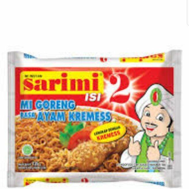 Sarimi mie instan goreng rasa ayam kremes 1dus 24 pcs | Lazada Indonesia