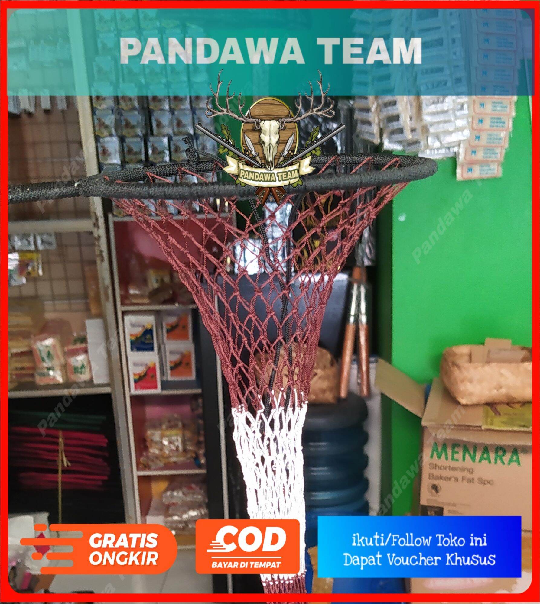 KERAMBA IKAN NILON UKURAN 15 | KORANG IKAN NILON TAHAN LAMA | Lazada ...