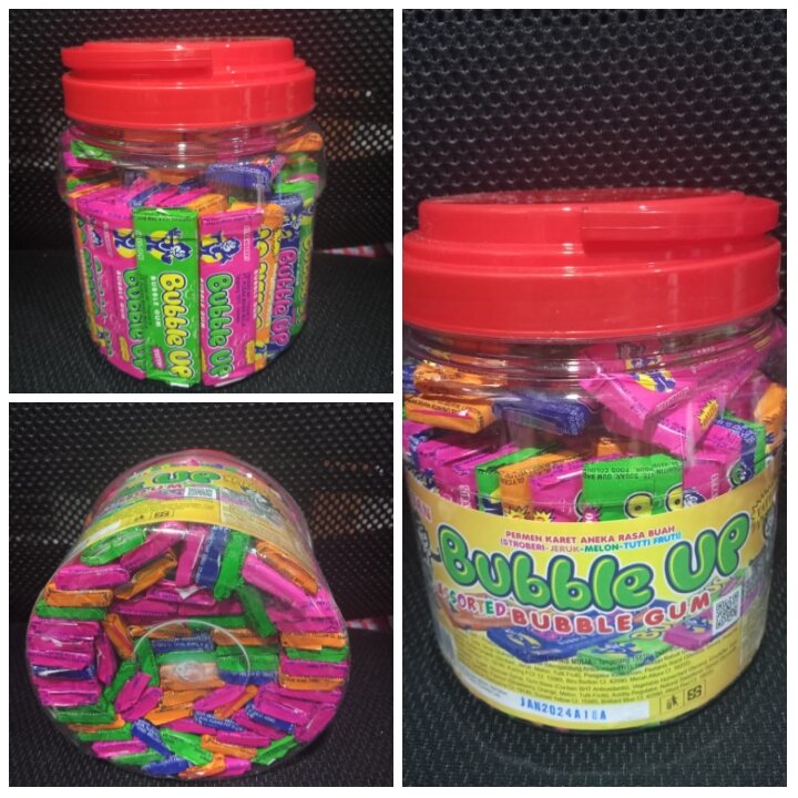 PERMEN KARET / BUBBLE GUM BUBBLE UP ISI 80PC (BUNGKUS TATTO) | Lazada ...
