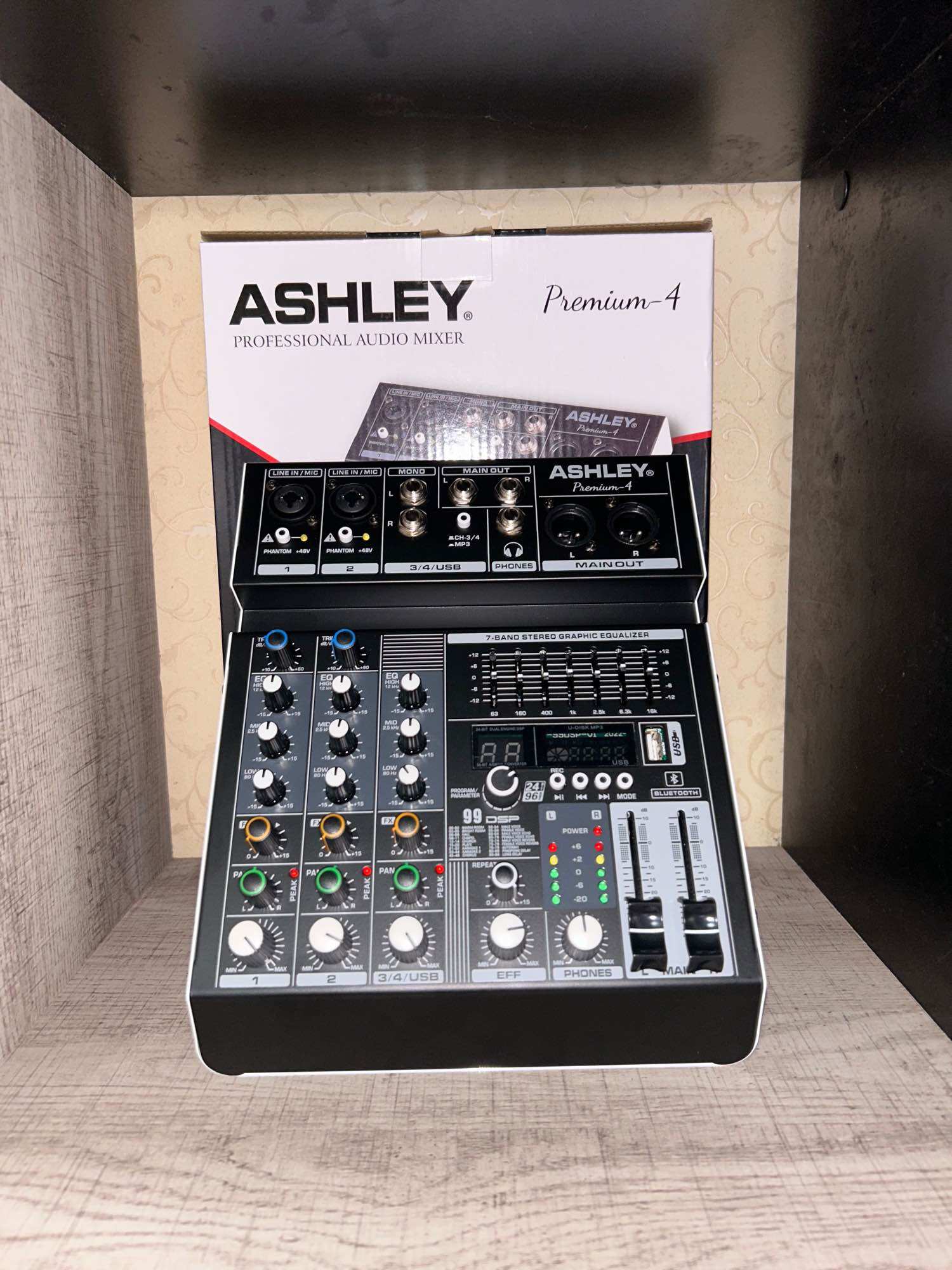 MIXER ASHLEY Premium 4 ORIGINAL Premium 4, 99 DSP Body Full BESI MIXER ...