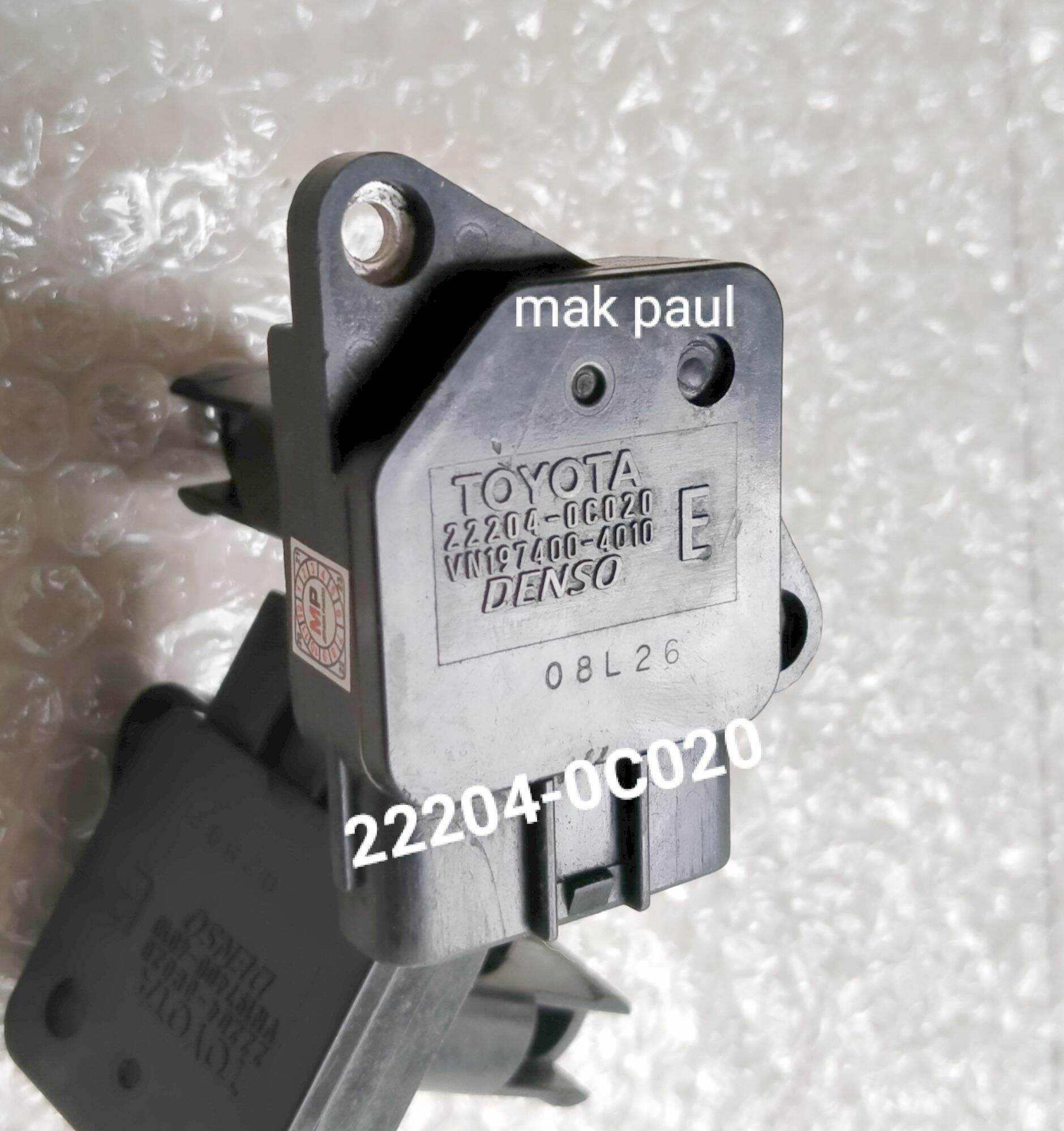sensor MAF air flow udara INNOVA HILUX FORTUNER CAMRY ALTIS YARIS VIOS ...