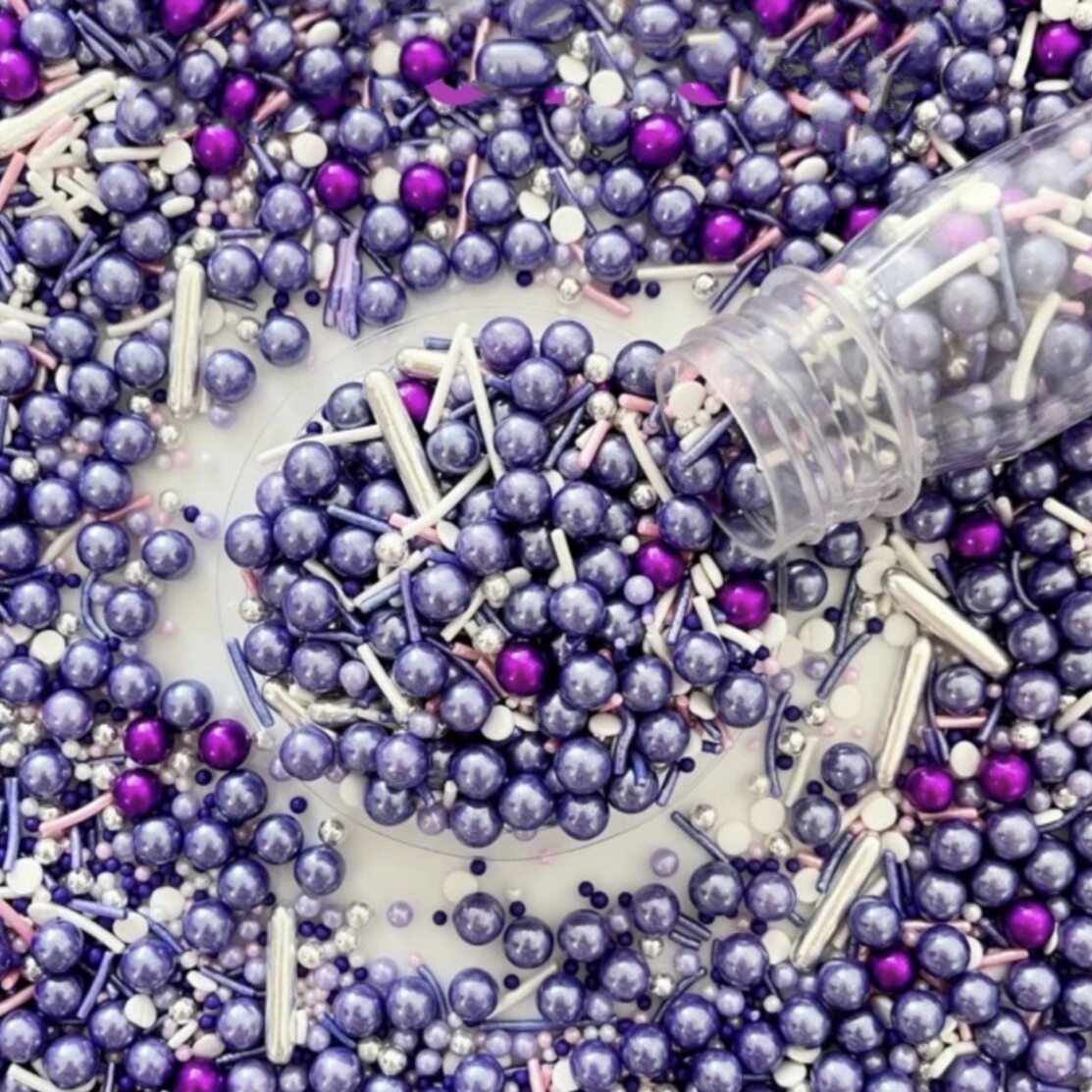 Taburan Sprinkle Cake Dekorasi Kue Varian Purple Mix | Lazada Indonesia