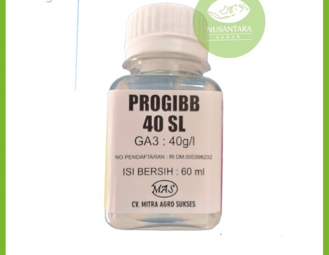 PROGIBB 40 SL 60ML CAIR GA3 zpt pemacu pertumbuhan tanaman | Lazada ...