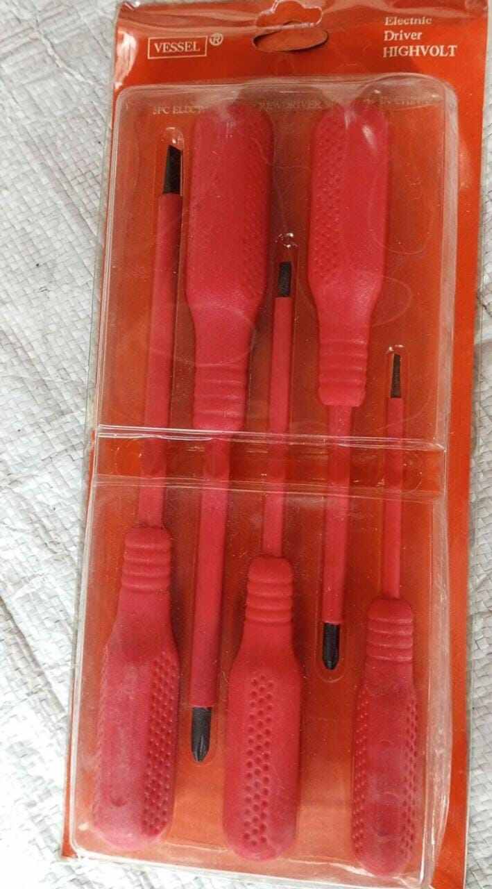 obeng set vessel anti listrik produk zaman dulu | Lazada Indonesia