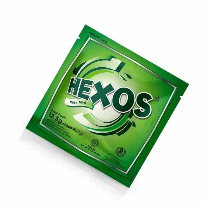 (READY) HEXOS MINT PERMEN PELEGA TENGGOROKAN - SACHET | Lazada Indonesia