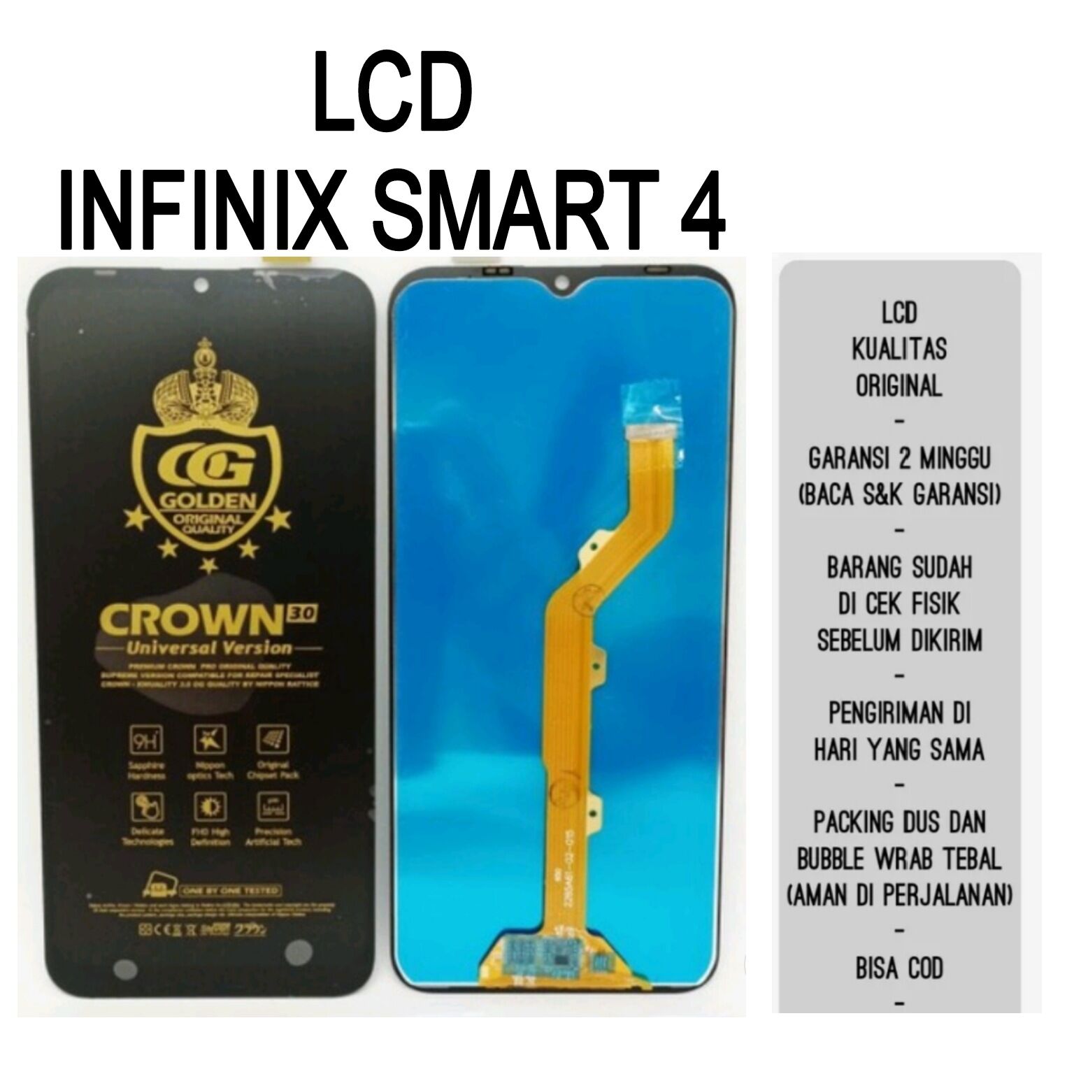 LCD touchscreen INFINIX X653/X653C SMART 4 FULLSET TOUCHSCREEN | Lazada ...
