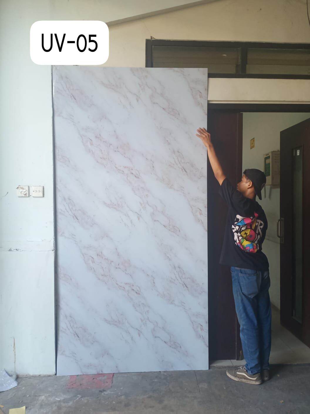 Marmer panel PVC dekorasi dinding | Lazada Indonesia