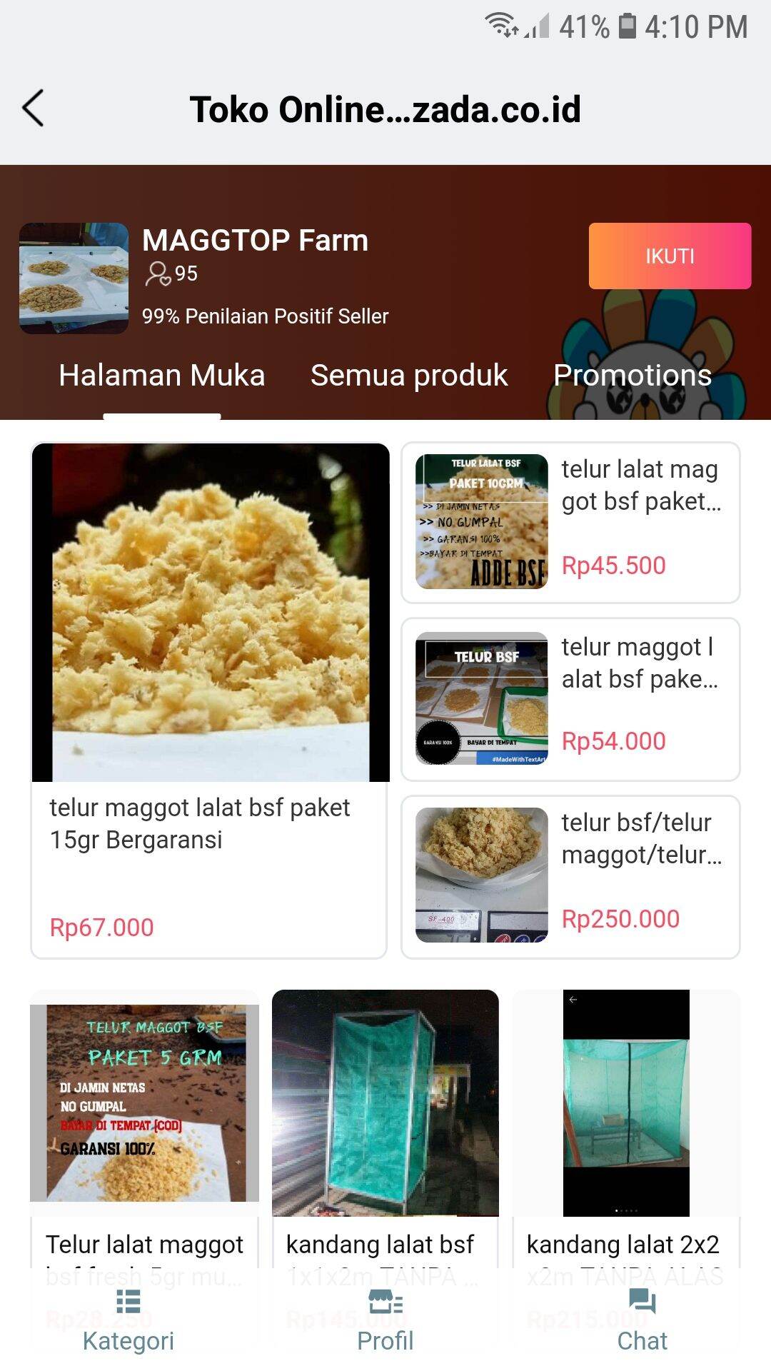Republik Maggot BSF Rmb Indonesia Toko Resmi Online | Beli Sekarang di Lazada