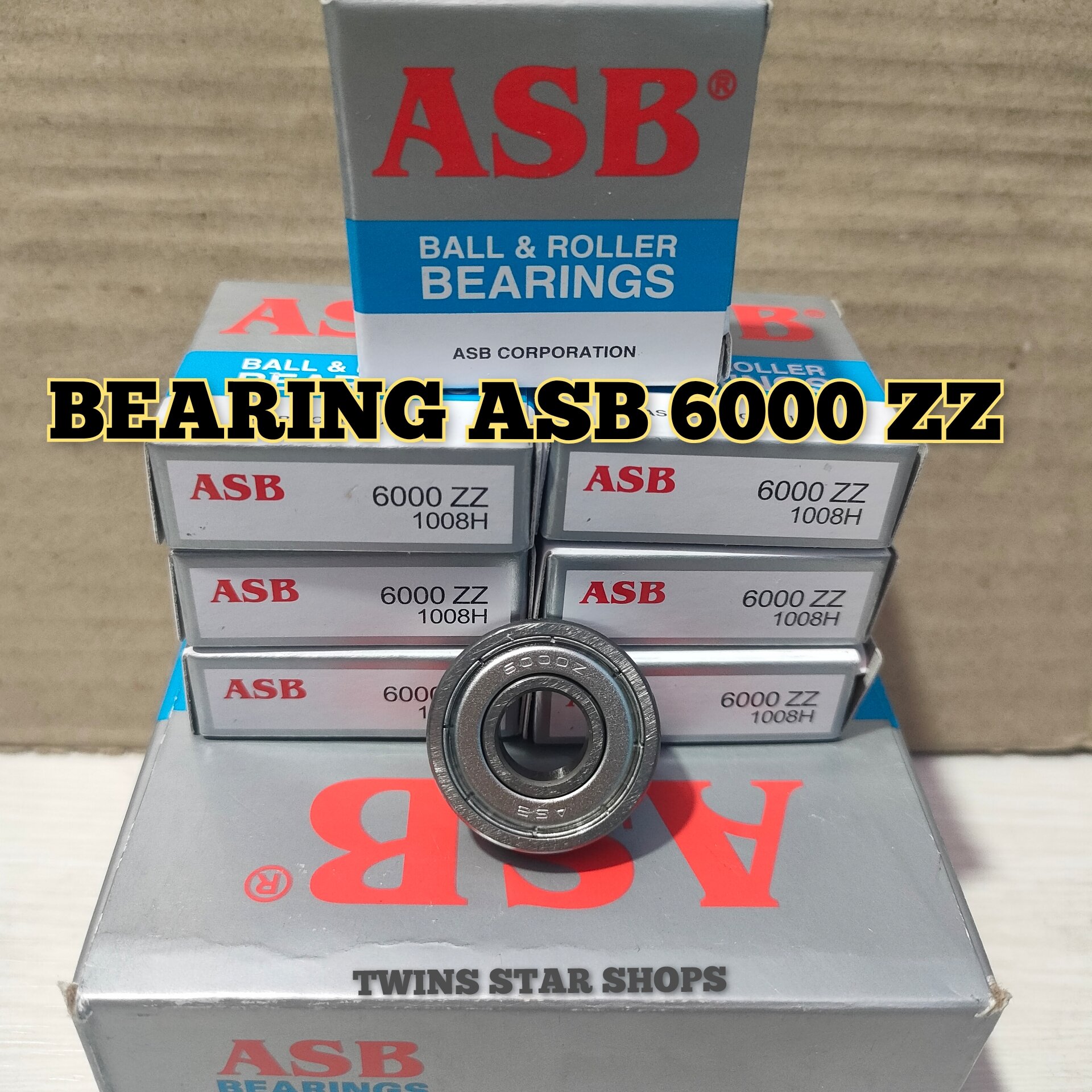 Bearing ASB 6000 ZZ 6000ZZ Kelahar Bering Laher lahar Harga Satuan ...