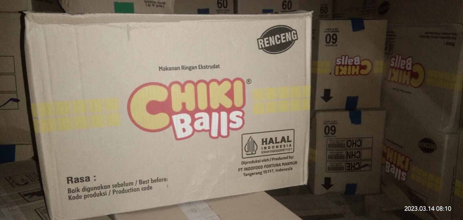 chiki bal coklat 1 dus isi 60pcs | Lazada Indonesia