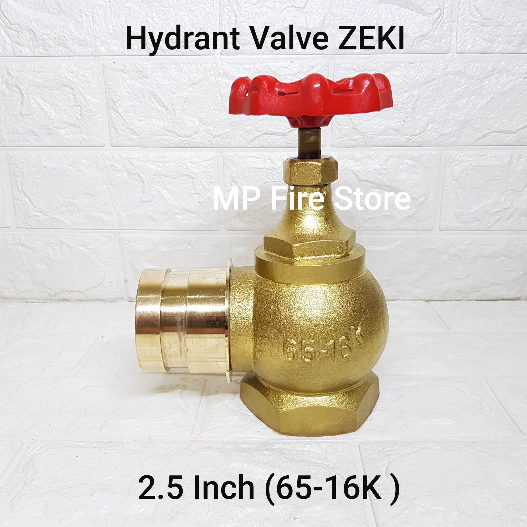 FIRE HYDRANT VALVE PEMADAM ZEKI 2.5 in 16K KRAN KUNINGAN LANDING ...