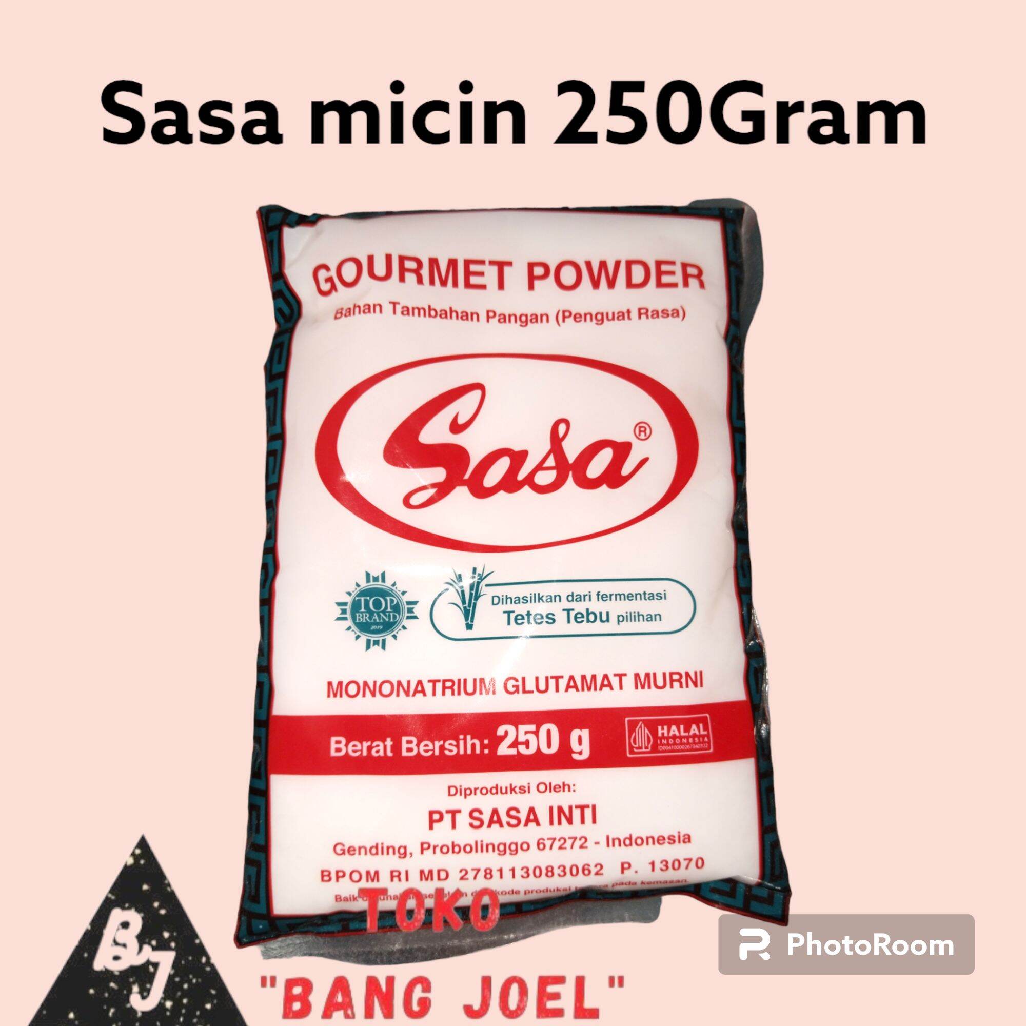 Sasa Micin 250Gram / Mononatrium Glutamat Murni / Mecin / Pecin / Sasa ...
