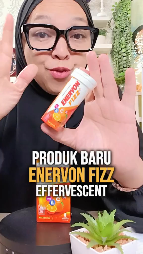 [BARU] Enervon Fizz Paket Tablet Effervescent (2, 3 & 4 Tube x 8 Tablet ...